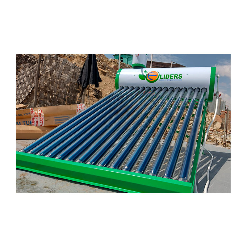 Terma solar galvanizada 150 litros - Paneles Solares Peru